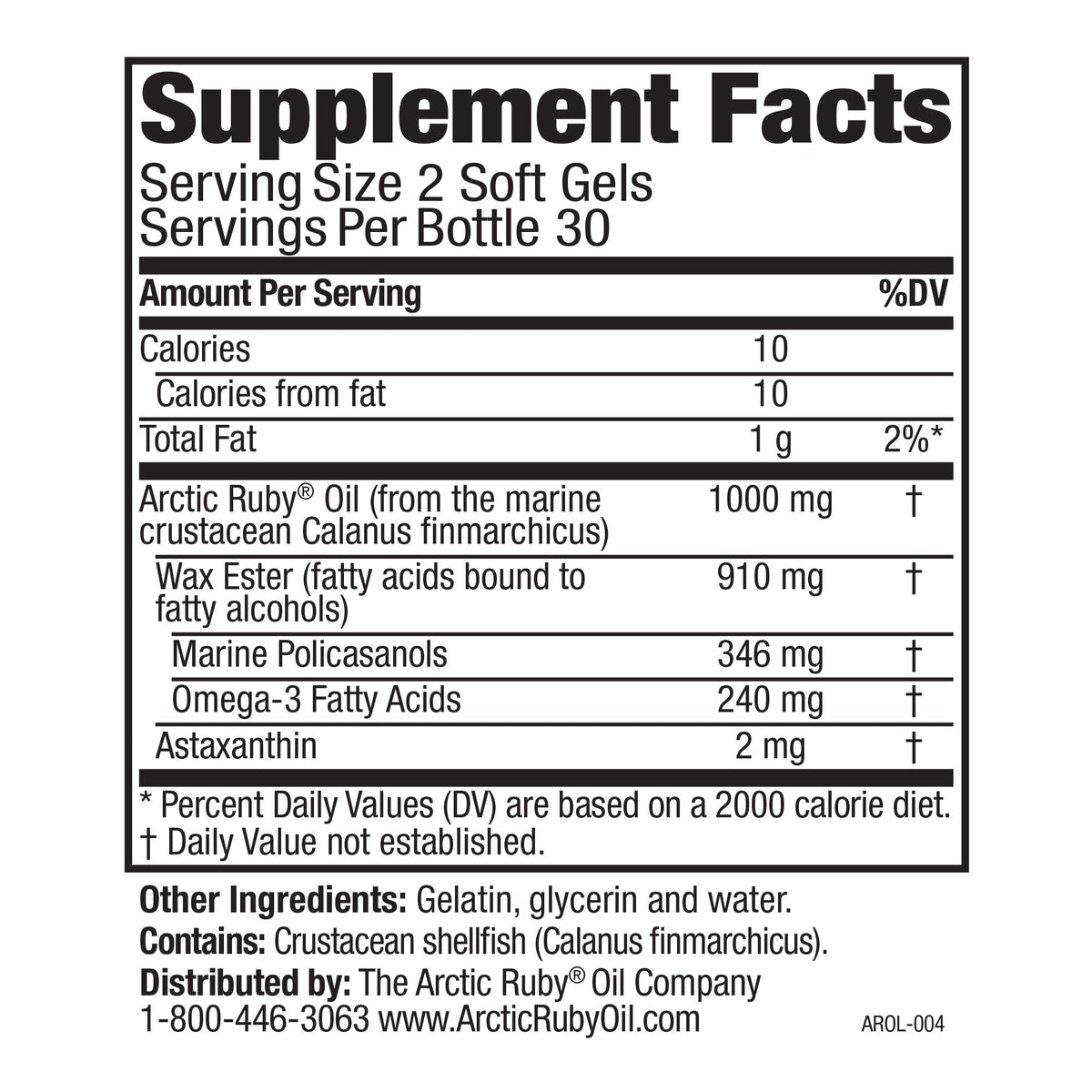 Arctic Ruby Oil - The King of all Omega-3s | The Arctic Ruby Oil Co ...